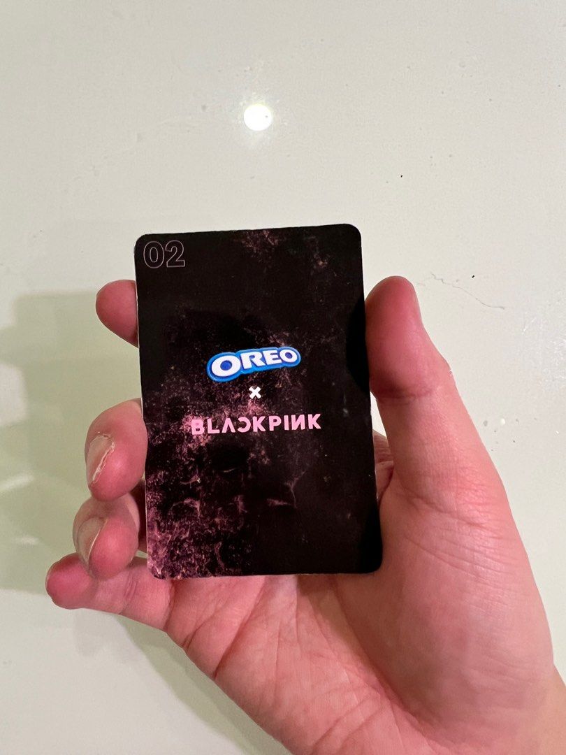 Blackpink Jennie x Oreo Card, Hobbies & Toys, Collectibles & Memorabilia, Fan Merchandise on ...