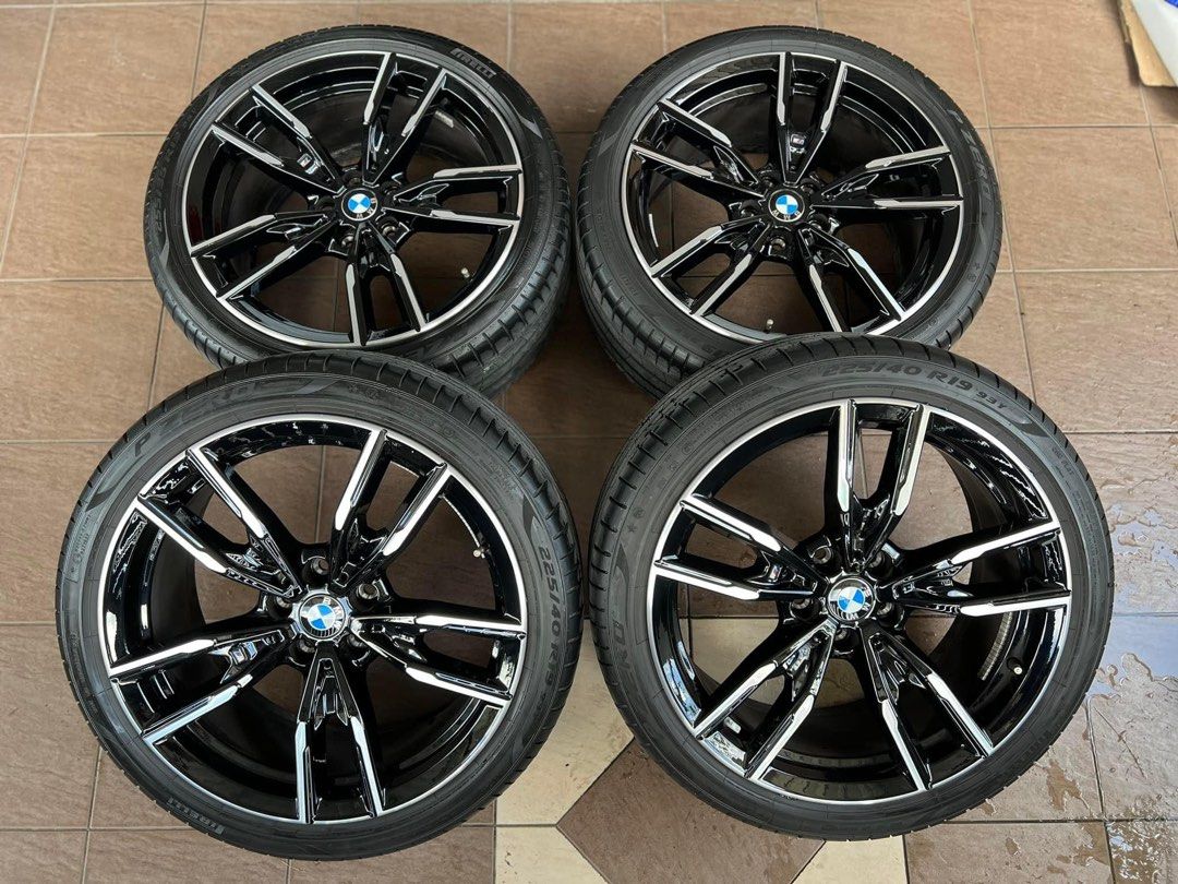 BMW M340i Original 19 Inch Rim 792m with Pirelli Pzero Tyre G20, Auto ...