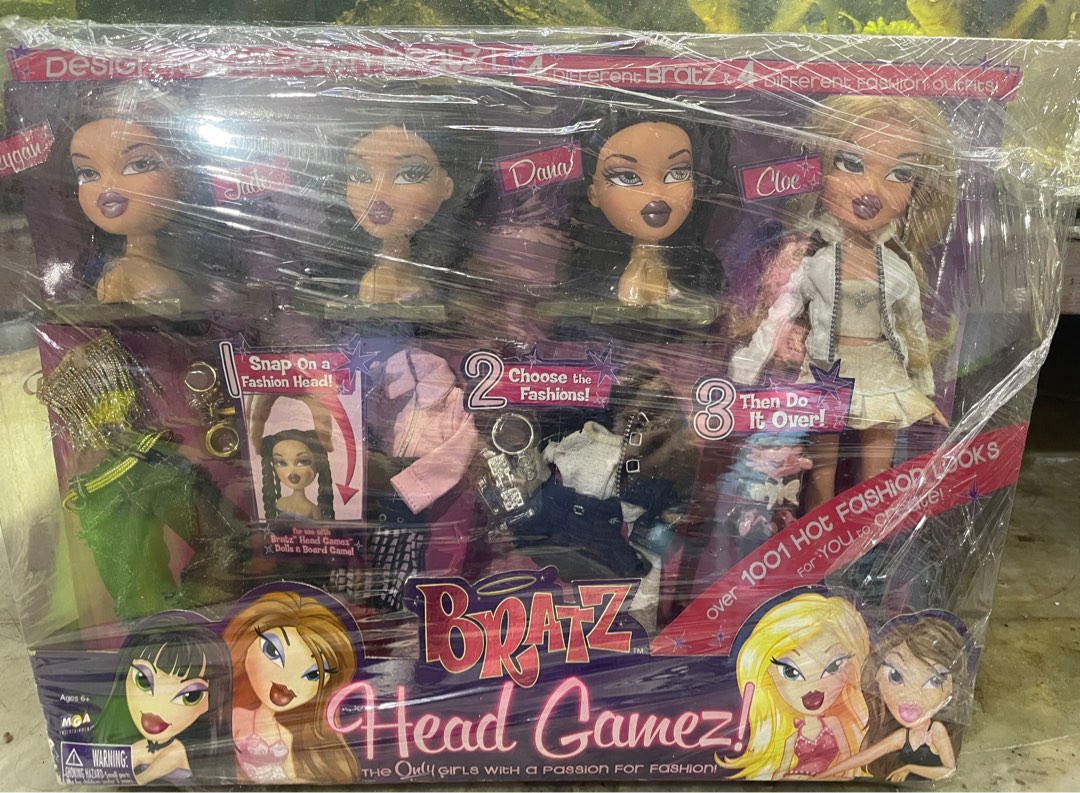 Bratz Head Gamez, Hobbies & Toys, Memorabilia & Collectibles, Vintage ...
