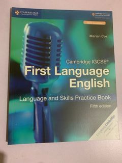 Marian cox Cambridge igcse First language English course book and work ...
