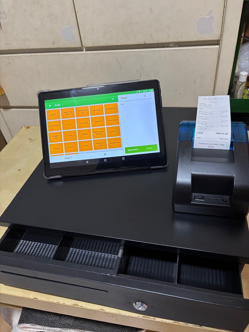 Cashier Machine POS System FullSet include Installation , Computers & Tech, Office & Business ...