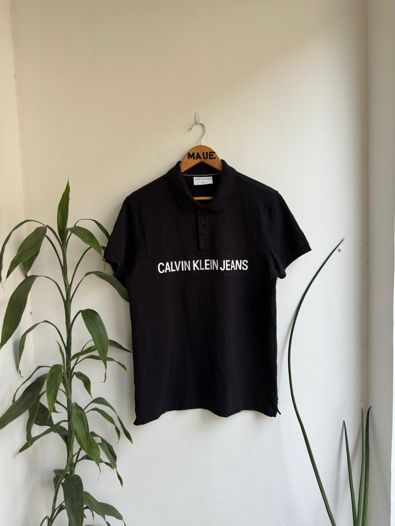 Ck script polo shirt, Men's Fashion, Tops & Sets, Tshirts & Polo Shirts ...