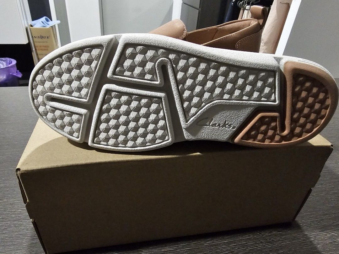 Clarks Tri Flash Step Blush Leather, Women's Fashion, Footwear ...