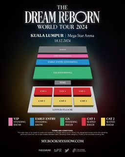 CAT1 DPR The Dream Reborn Tour #dprinkl, Tickets & Vouchers, Event ...
