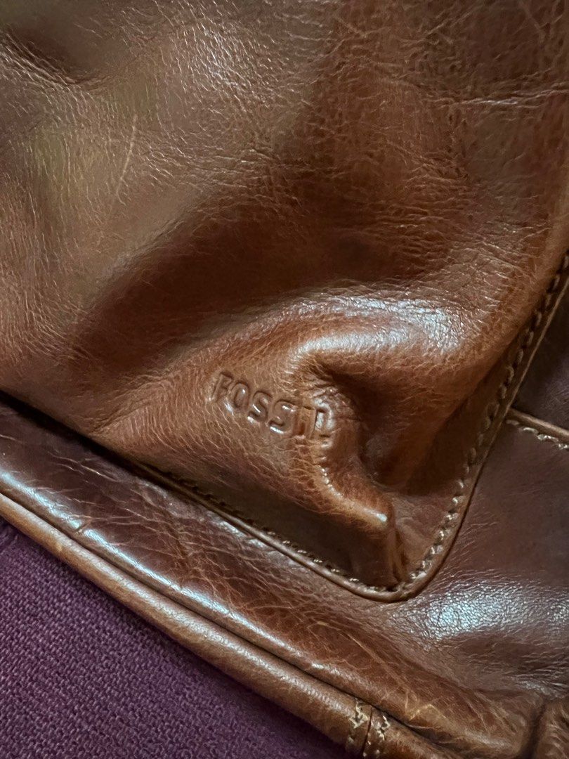 Fossil Men’s Genuine Leather Backpack, Men's Fashion, Bags, Backpacks ...
