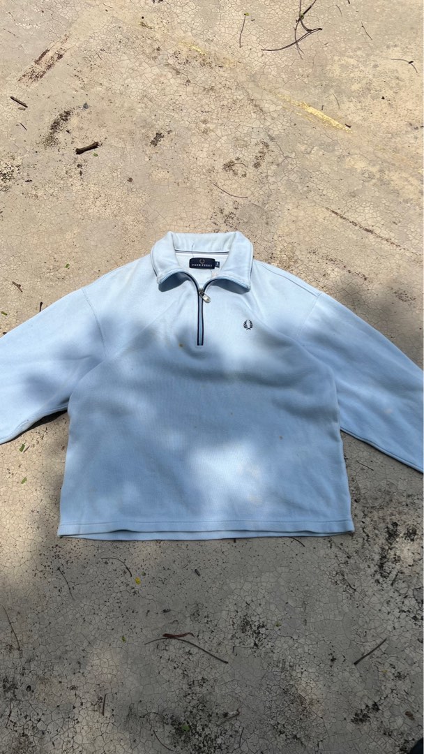 FRED PERRY HALF ZIPPER, Men's Fashion, Tops & Sets, Tshirts & Polo ...