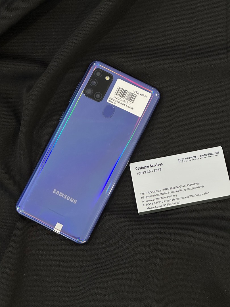 Galaxy A21s Blue 64GB, Mobile Phones & Gadgets, Mobile Phones, Android ...