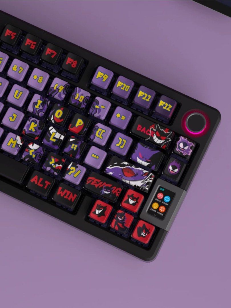 Gengar Keycaps Pokemon keycaps / computer accessories, Computers & Tech ...