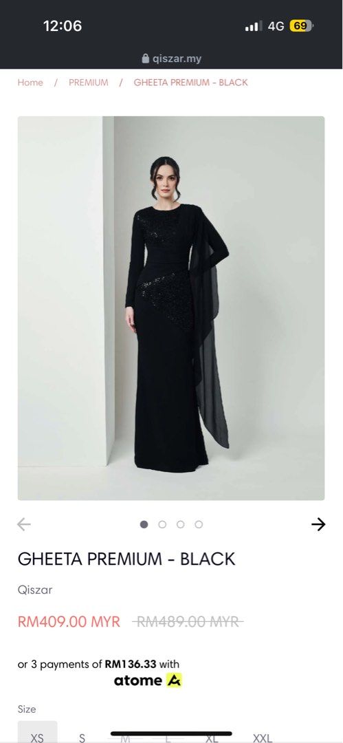 gheeta premium, Women's Fashion, Muslimah Fashion, Dresses on Carousell