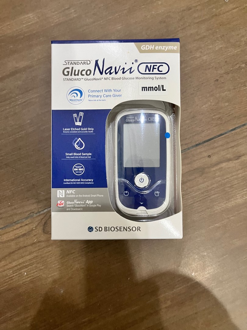 Gluco Navii (Blood Glucose) Starter Kit, Health & Nutrition, Medical ...