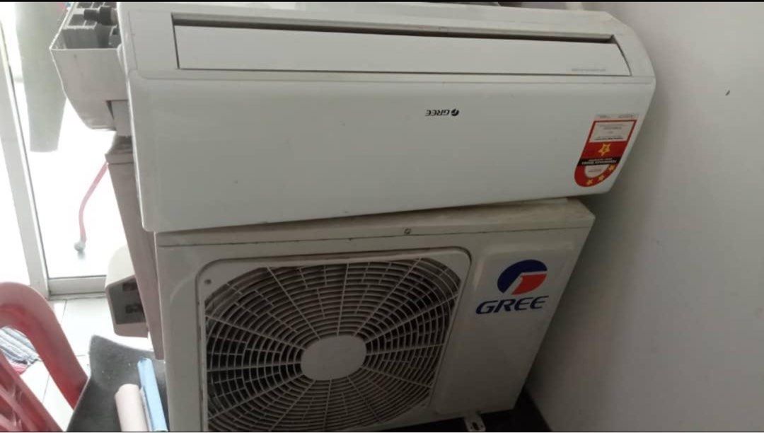 Gree 1hp Aircond, TV & Home Appliances, Air Conditioners & Heating on Carousell