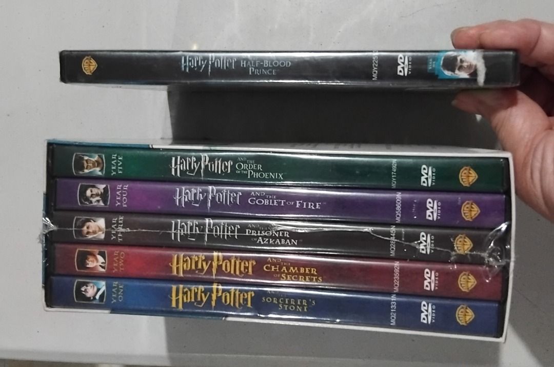 Harry Potter DVD Bundle - Set of Years 1-5 plus Year 6 : Special ...