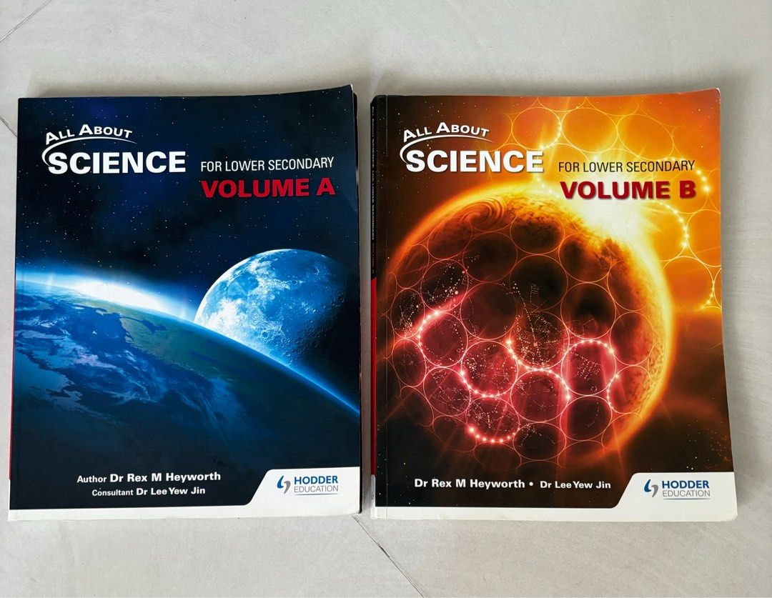 Hodder Education All About Science Lower Sec Textbook (vol A and B ...