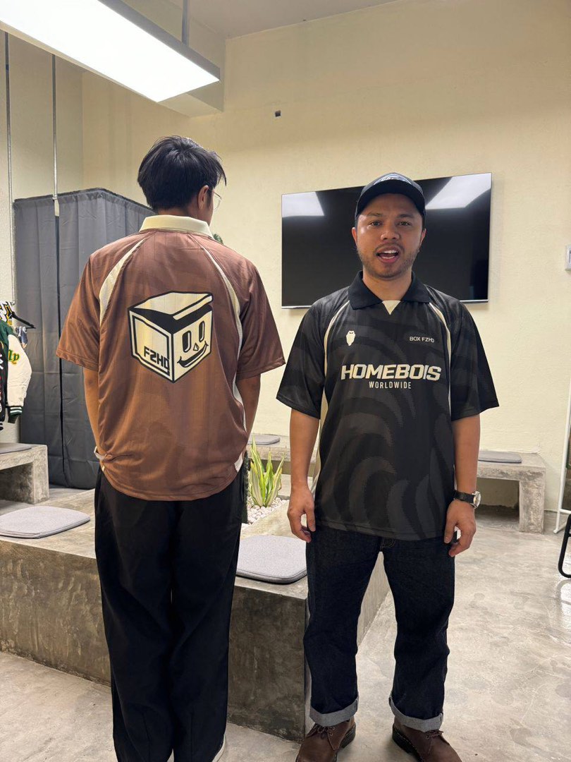 Homebois x BOXFZHD, Men's Fashion, Activewear on Carousell