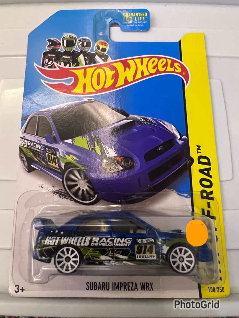 Hotwheels Subaru Impreza WRX Blue, Hobbies & Toys, Toys & Games on ...