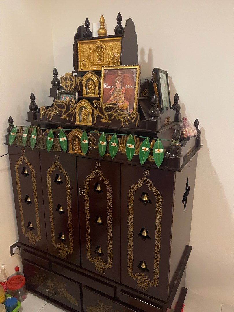 Indian altar/ saami medai, Furniture & Home Living, Furniture, Other ...