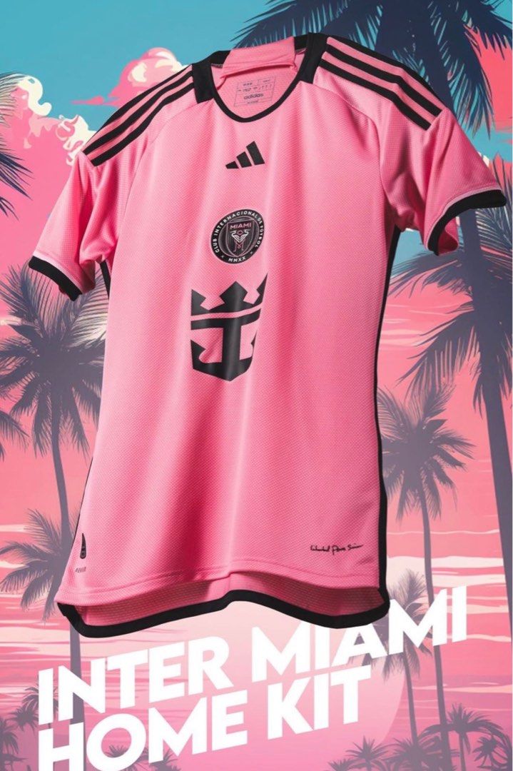 INTER MIAMI 2024/25 HOME KIT, Men's Fashion, Activewear on Carousell