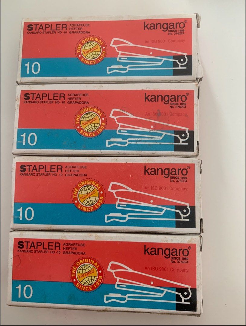 Kangaroo Stapler HD-10 (each is RM5 and if take 4 is RM20), Hobbies ...