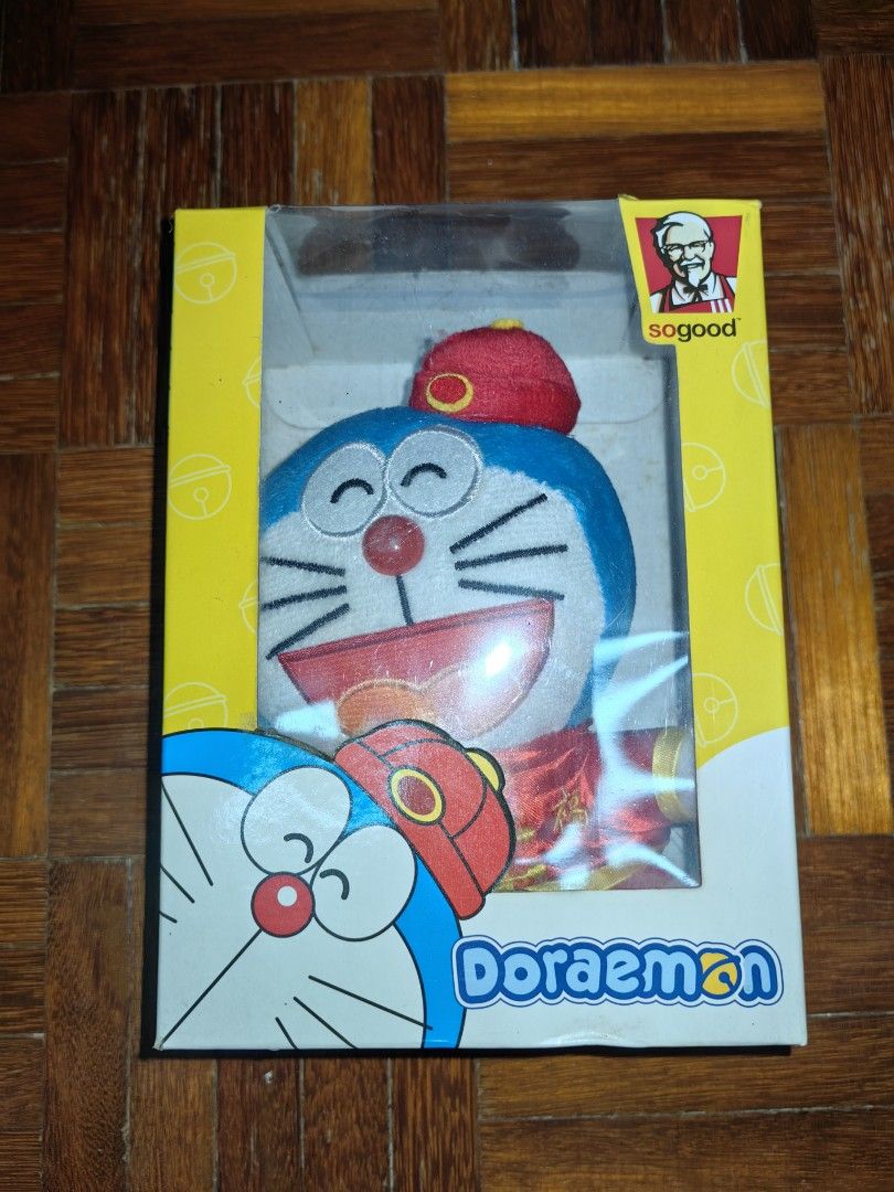 KFC Doraemon Soft toys CNY version, Hobbies & Toys, Collectibles ...