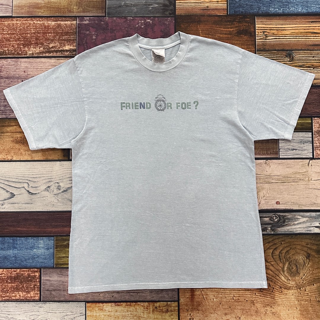 Nike Vintage Friend or Foe Tshirt [L], Men's Fashion, Tops & Sets ...