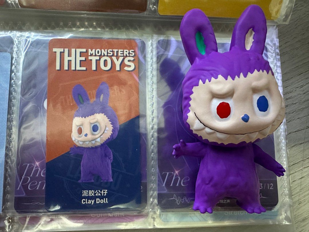Labubu The Monsters Toys Series (Clay Doll), Hobbies & Toys, Toys ...