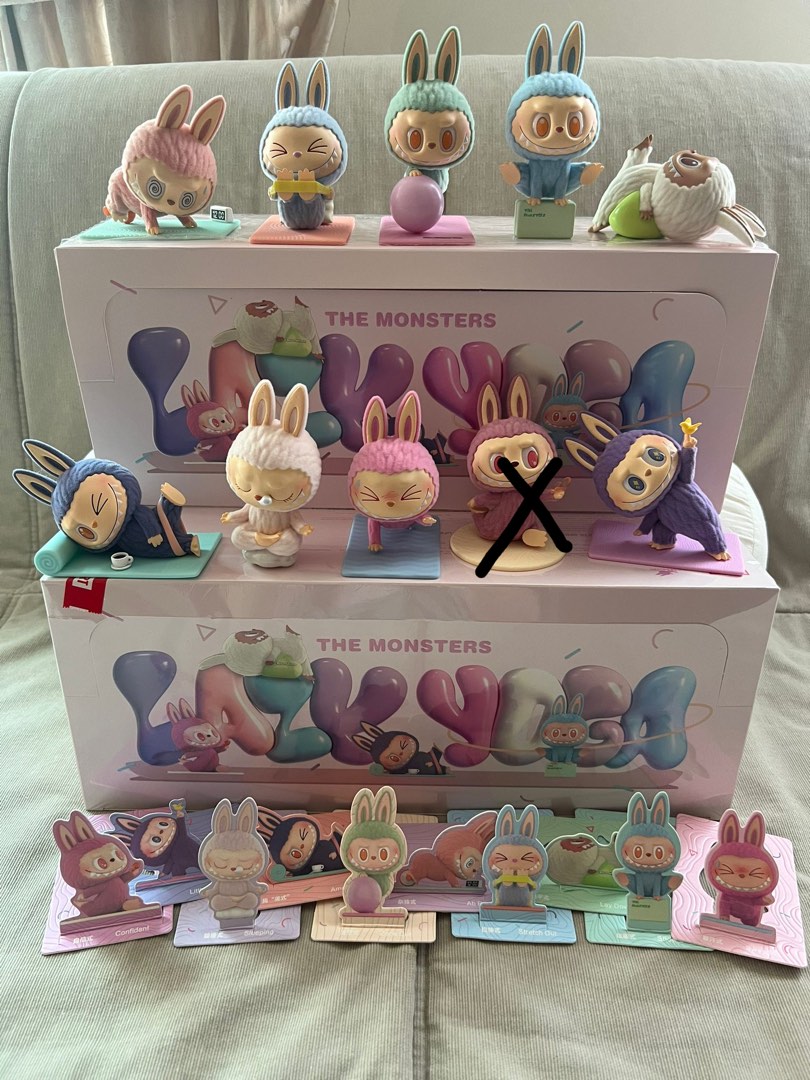 Labubu Yoga Series, Hobbies & Toys, Toys & Games on Carousell