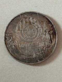 Thai King Rama V 1 Saleung Silver Coin 1905, Hobbies & Toys ...