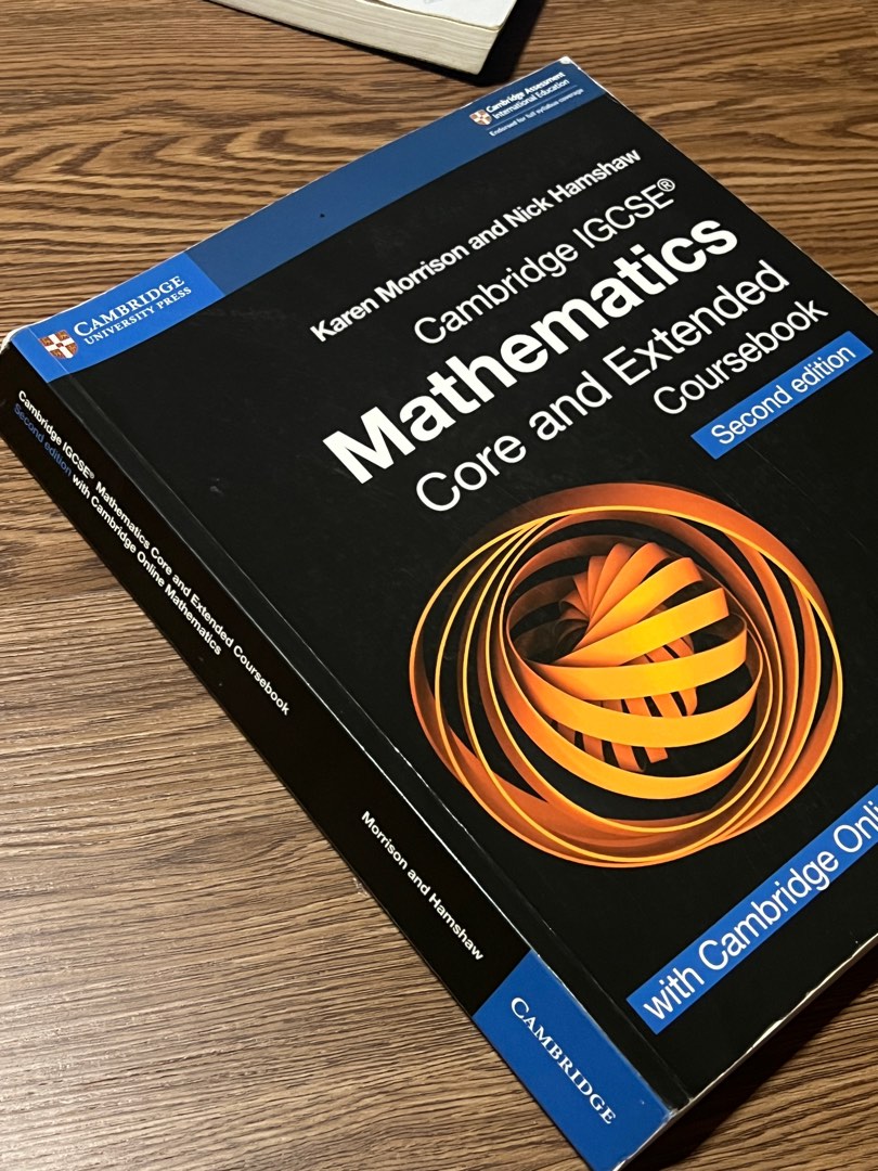 Mathematics Coursebook Cambridge IGCSE (2nd edition), Hobbies & Toys ...