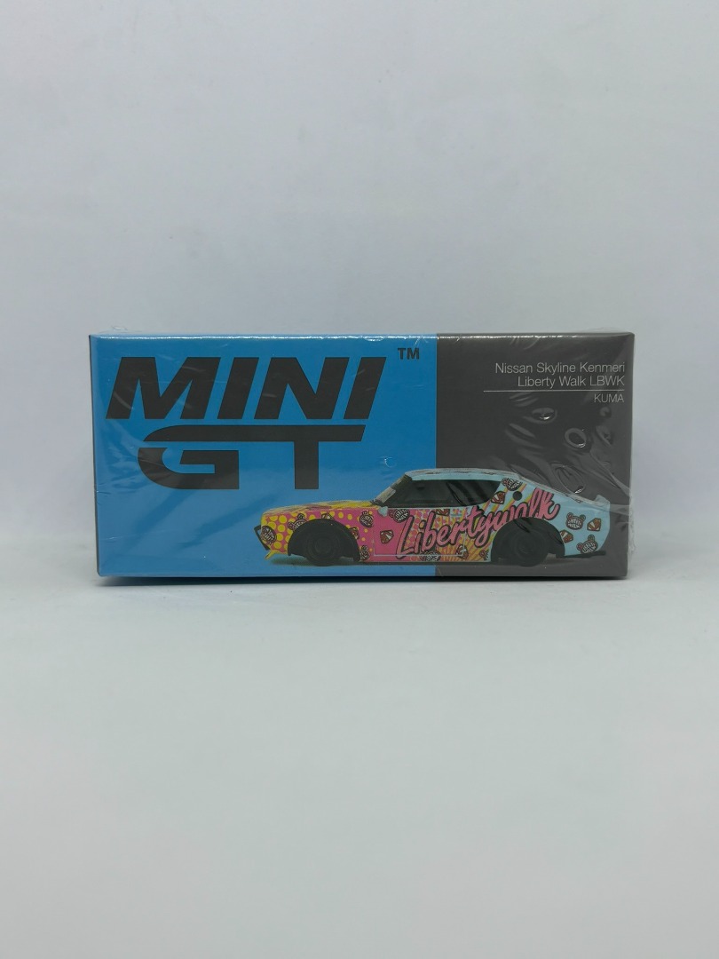 Mini GT 1/64 Nissan Skyline Kenmeri Liberty Walk LBWK KUMA, Hobbies ...