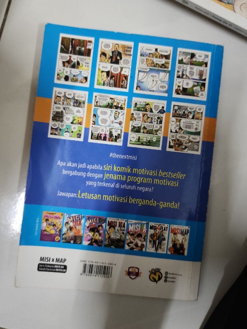 Misi x MAP, Hobbies & Toys, Books & Magazines, Comics & Manga on Carousell