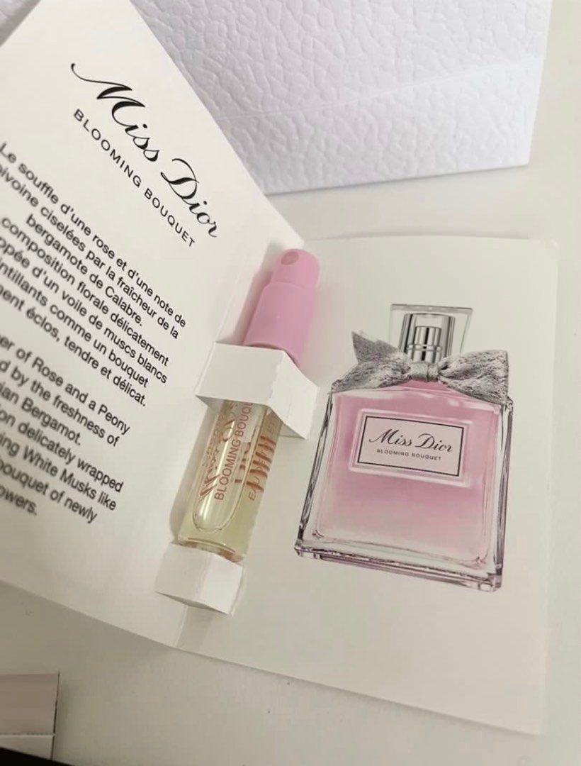 Miss Dior Blooming Bouquet Parfums 1ml and Others skin care sample ...