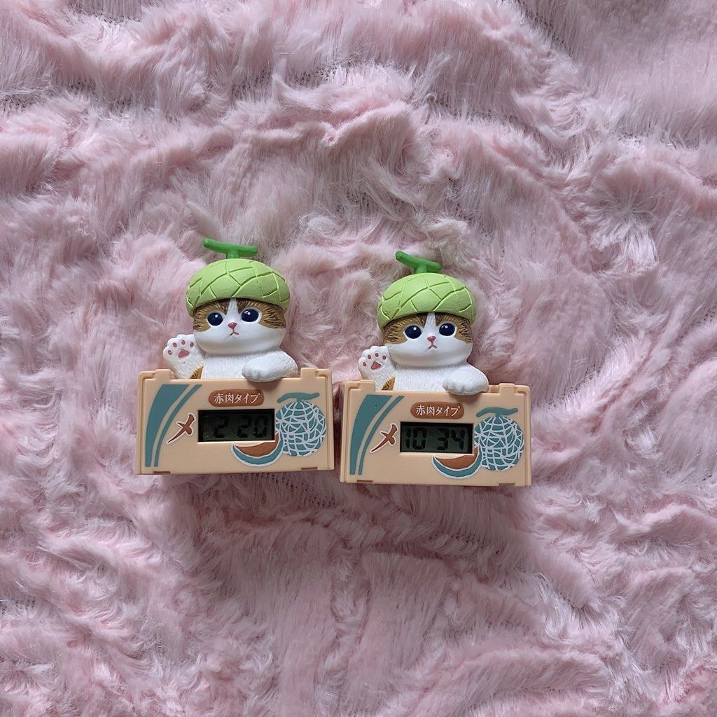 mofusand — fruit clock melon, Hobbies & Toys, Toys & Games on Carousell