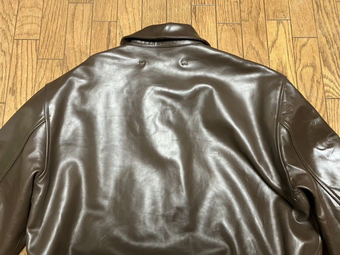 Vintage Morgan Memphis Us Army A2 Horsehide Leather jacket size 44 or ...