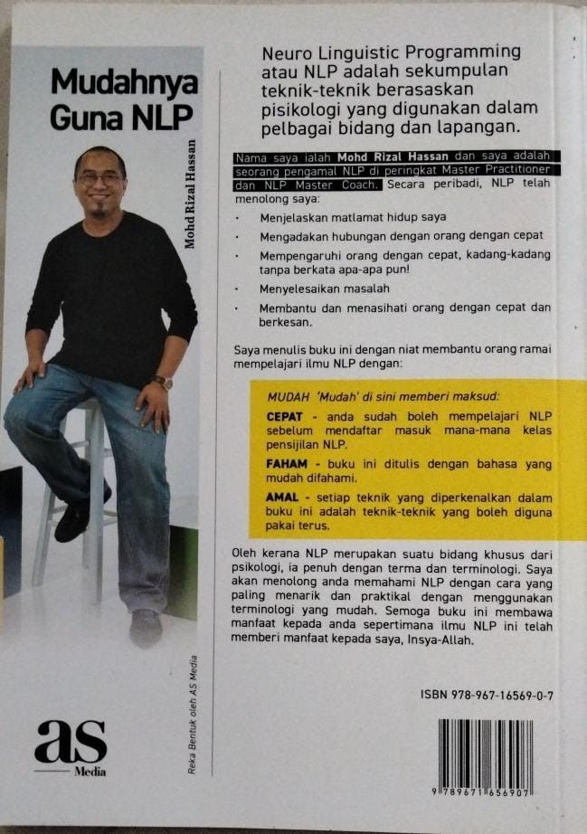 Mudahnya Guna NLP Mohd Rizal Hassan, Hobbies & Toys, Books & Magazines, Storybooks on Carousell