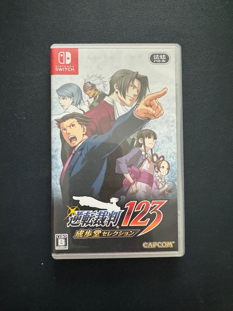 Nintendo Switch Phoenix Wright: Ace Attorney Trilogy, Video Gaming ...