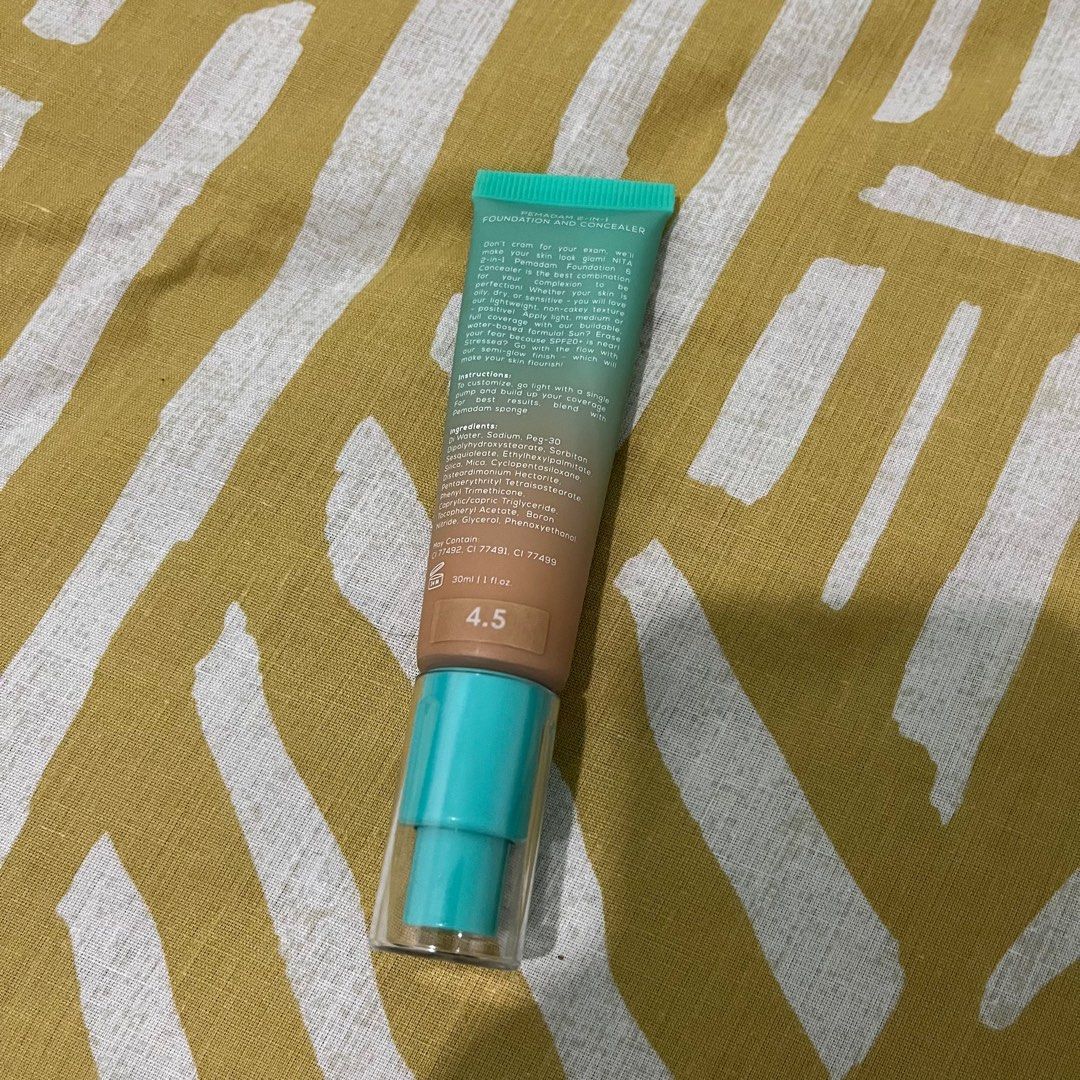 Nita Cosmetics Pemadam Foundation in code 4.5, Beauty & Personal Care ...
