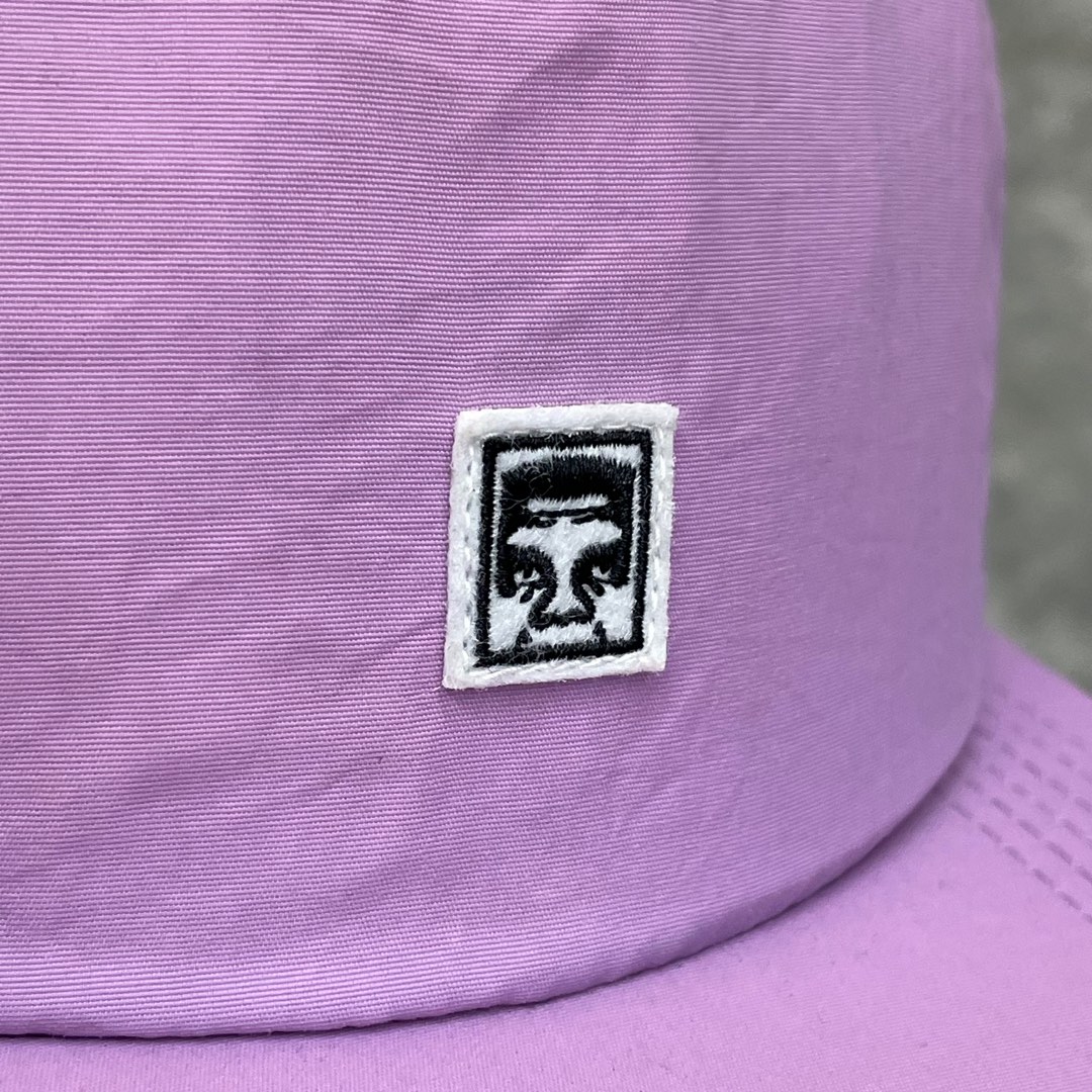 Obey Burke Hat Unstructured Strapback Cap Lavender Purple not 5 6 panel ...