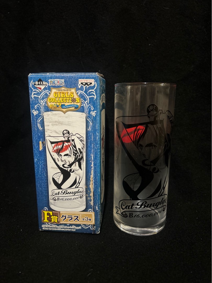 Ichiban Kuji One Piece Girl’s Collection Vol.2 Nami Tall Glass, Hobbies ...