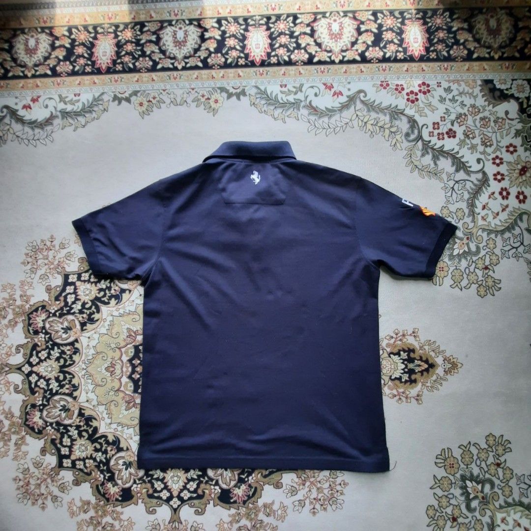 Original Ferrari Polo Shirt F-1 Shell, Men's Fashion, Tops & Sets ...