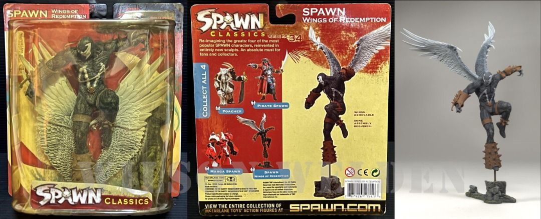 ORIGINAL MCFARLANE SERIES 32 THE ADVENTURE OF SPAWN & SPAWN 34 SPAWN ...