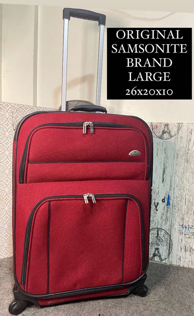 ORIGINAL SAMSONITE BRAND LARGE SIZE LUGGAGE, Hobbies & Toys, Travel ...