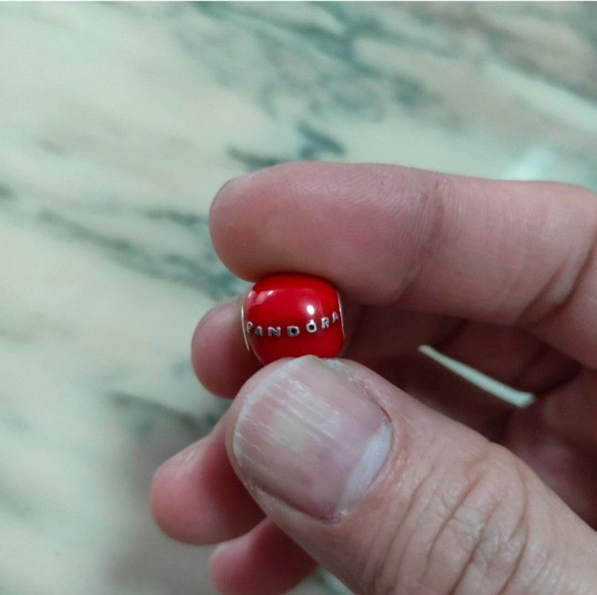 Pandora Red Daruma Doll Charm 798920C01, Women's Fashion, Jewelry ...