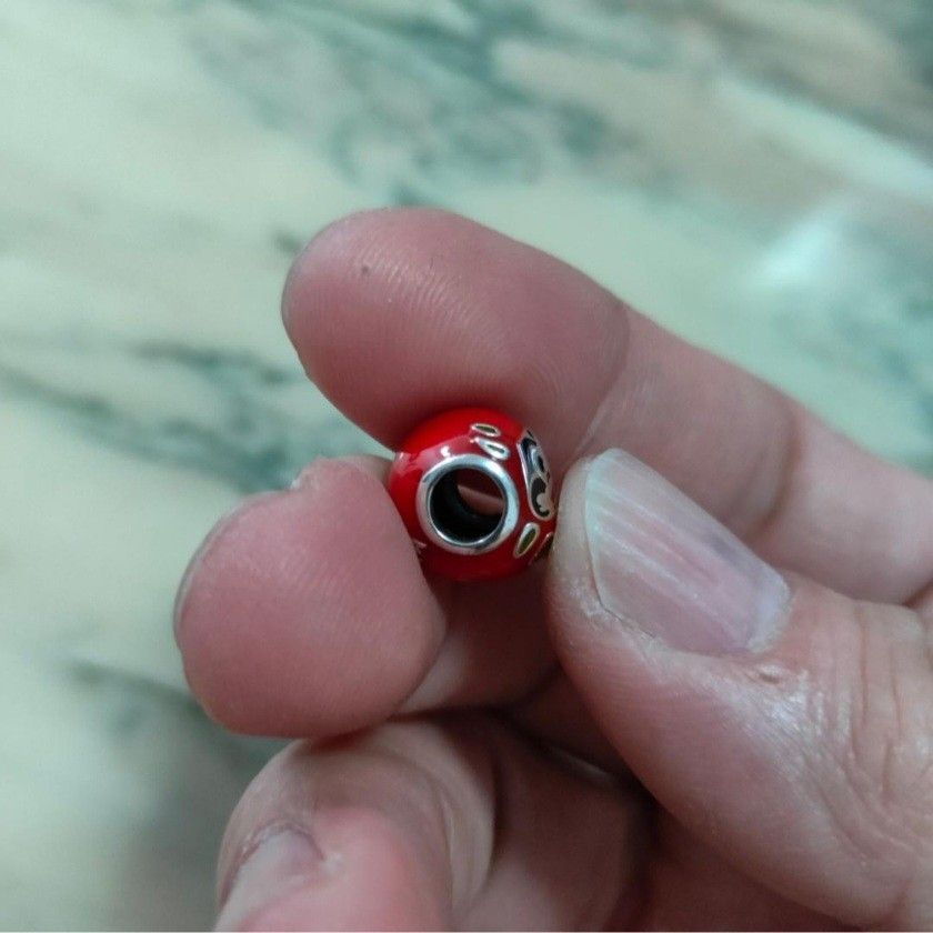 Pandora Red Daruma Doll Charm 798920C01, Women's Fashion, Jewelry ...