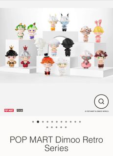 Popmart Dimoo, Hobbies & Toys, Toys & Games on Carousell