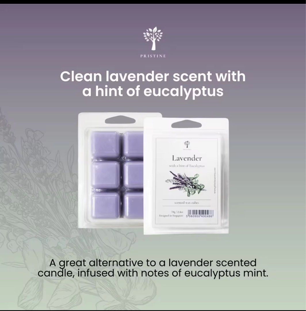 Pristine scented wax cubes, Furniture & Home Living, Home Fragrance on ...