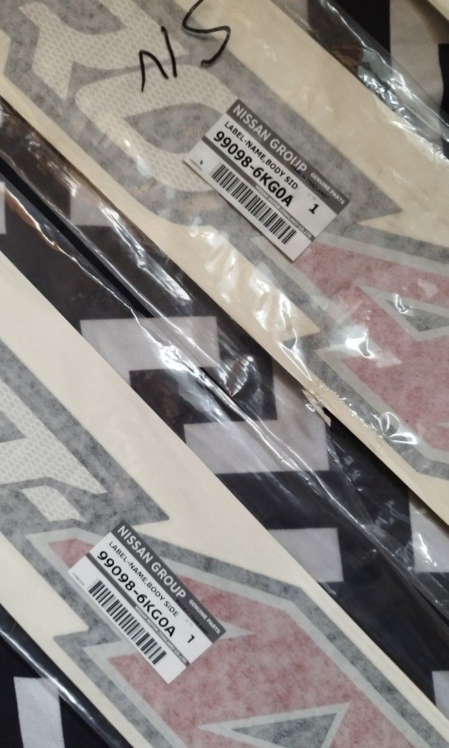 PRO-4X & Calibre Original Decals, Car Parts & Accessories, Emblem ...