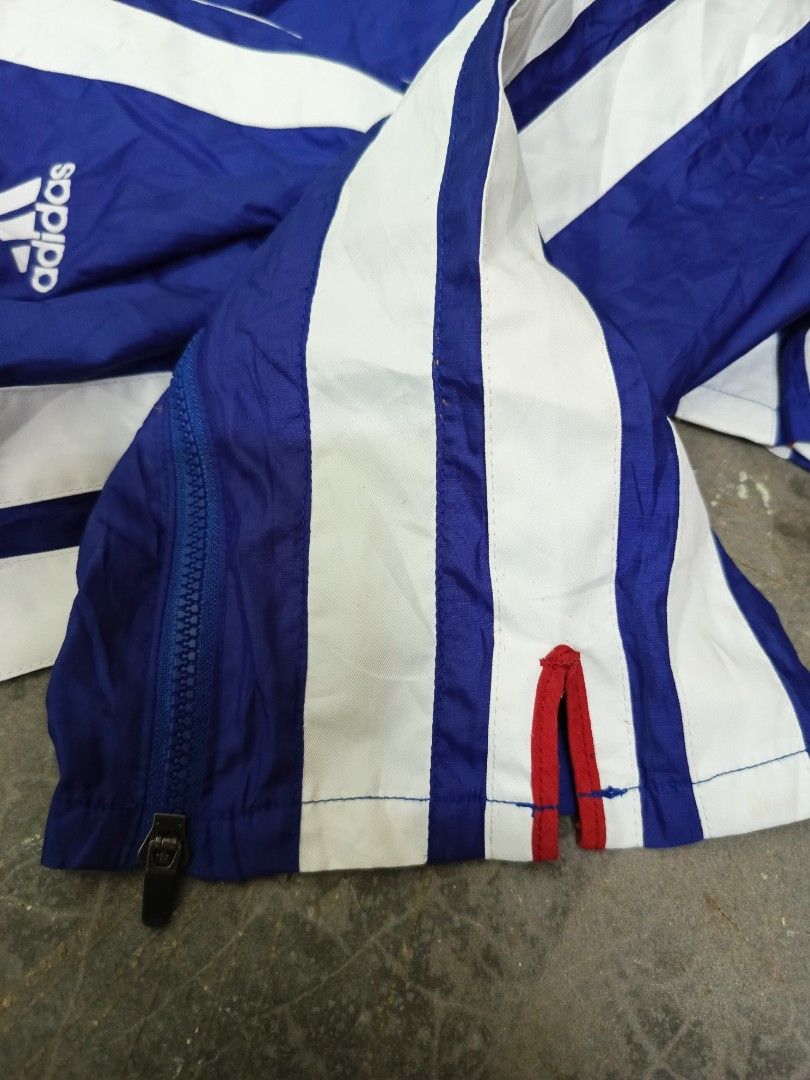 Rare 90s Adidas 'Sample' Nylon Track Pants - Japan / French National ...