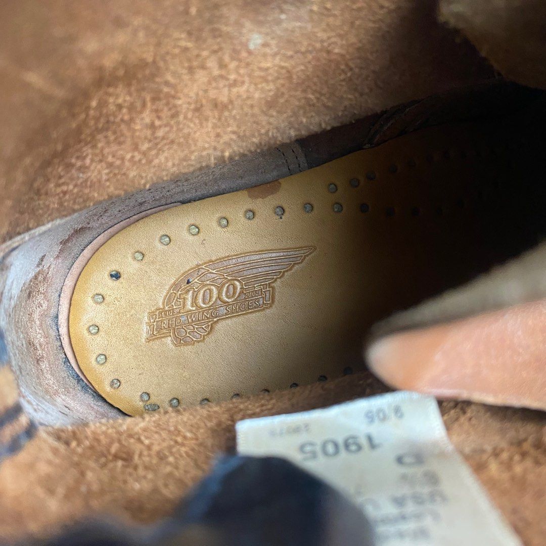 Red Wing - 1905 100th Anniversary - Moc Toe, Men's Fashion, Footwear ...