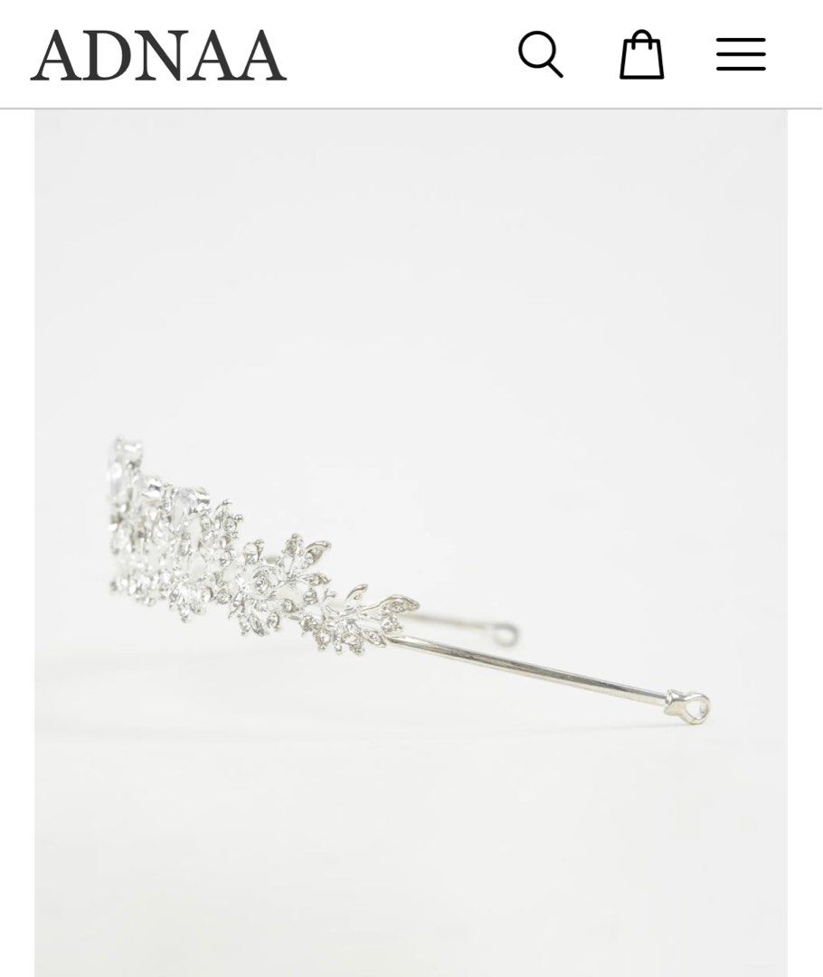(Rent) Bridal Crown ADNAA, Women's Fashion, Watches & Accessories, Hair ...