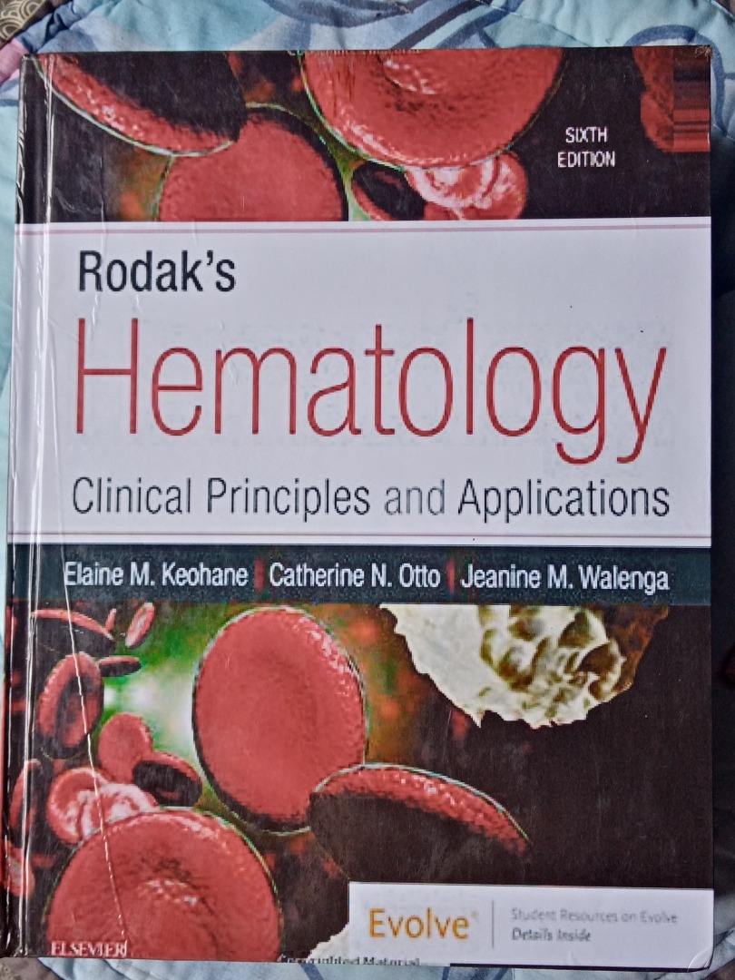 Rodak's Hematology: Clinical Principles and Applications Sixth Edition ...